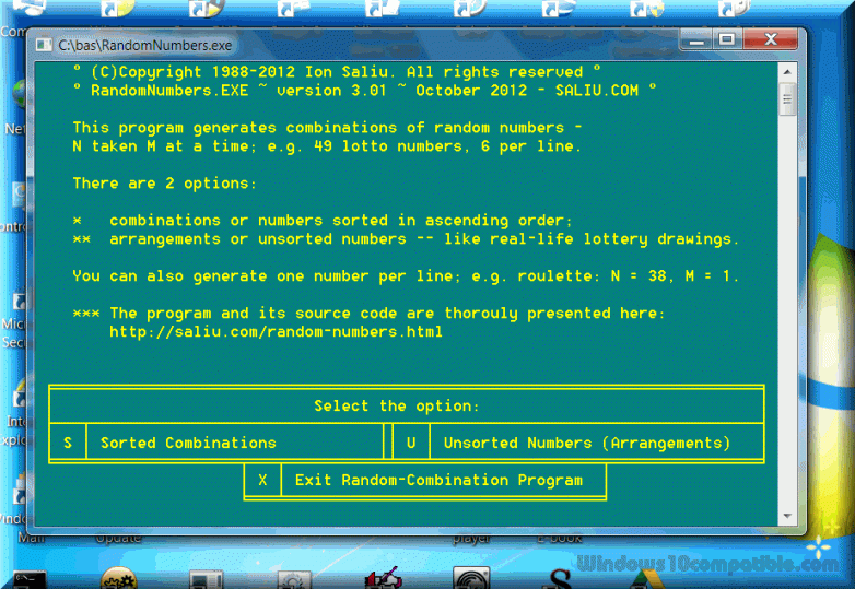 Generate Random Numbers 3 01 Free Download